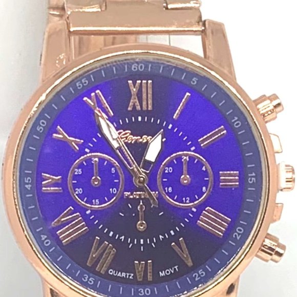 Accessories | Blue Face Analog Quartz Men Wrist Watch | Poshmark